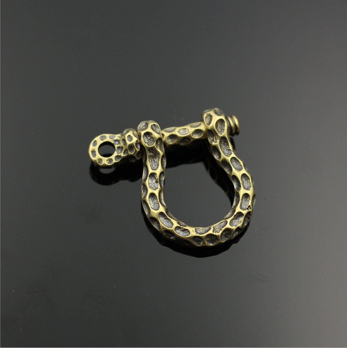 Fine Brass D-Rings with Screw for Bag Findings in Crafts | Etsy