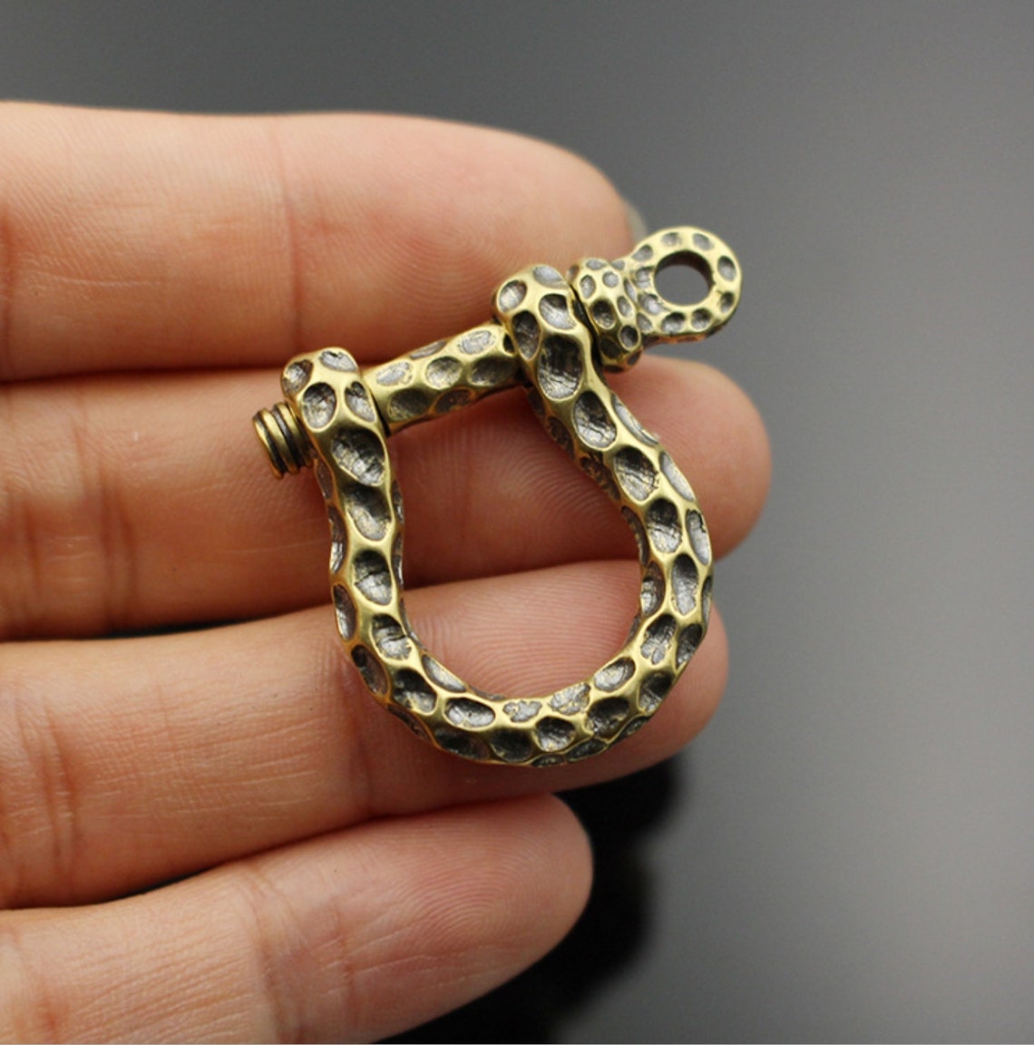 Fine Brass D-rings With Screw for Bag Findings in Crafts - Etsy