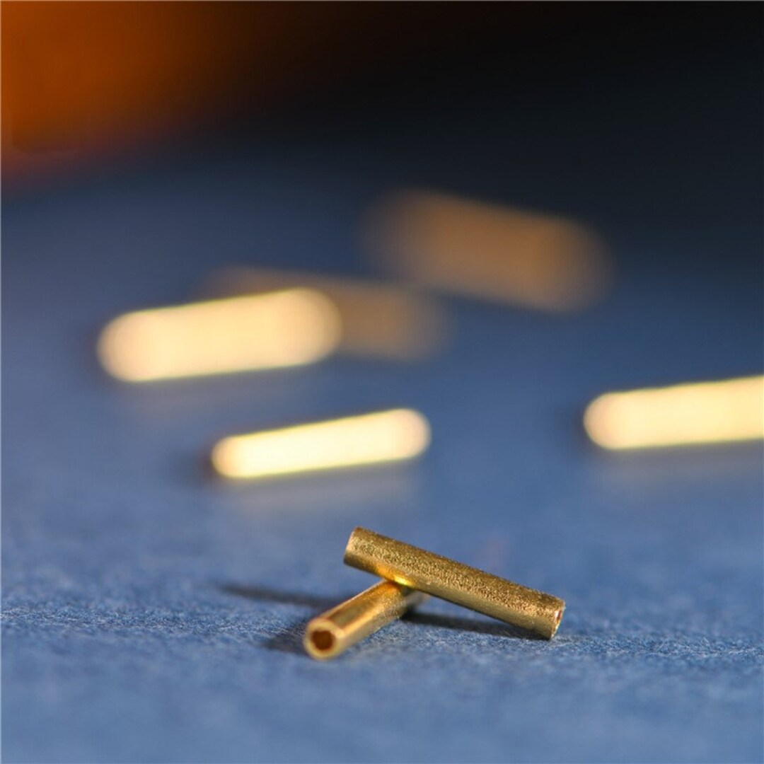 24K Gold 999 Spacer Bead Pure Gold Beads for DIY Bracelet 1pc - Etsy