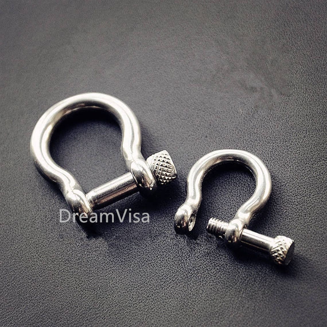 Stainless Steel D-rings With Screw for Bag Findings in Crafts - Etsy
