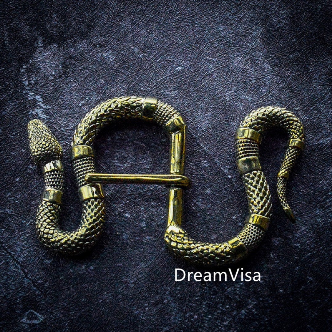 Retro Style Snake Buckle Belt Fashion DIY Mens Belt Supply - Etsy