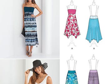 Easy Sewing Pattern for Women's Skirts, Wrap Skirt, Maxi Skirt, Mini ...