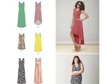 Sewing Pattern for Women's Tops, Dress, and Pants, Maxi Dress, Tank Top ...