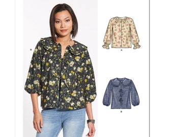 Sewing Pattern for Women's Tops and Pants, Tank Top, Long Sleeve Tops ...