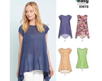 Sewing Pattern for Women's Tops and Pants, Tank Top, Long Sleeve Tops ...