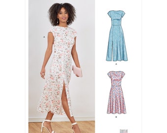 Sewing Pattern for Women's Dress, Wrap Dress, Summer Dress, Sleeveless ...