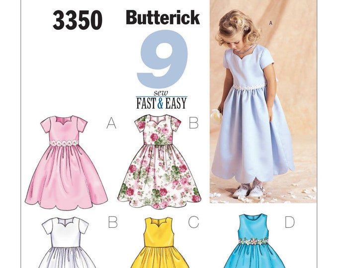 Sewing Pattern for Girls Formal Dress, Toddler Dress, Girls Maxi Dress ...