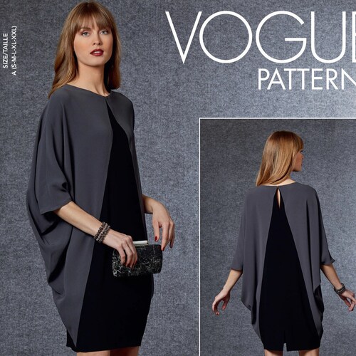 Easy Vogue Sewing Pattern for Women's Dress Maxi Dress - Etsy