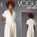 Vogue Sewing Pattern for Women's Dress, Pullover Dress, Shirt Dress ...