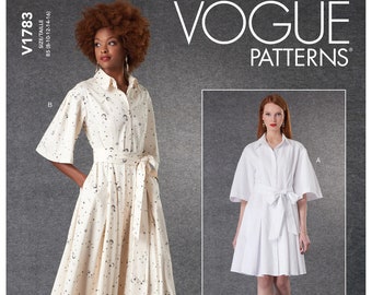 Vogue Sewing Pattern for Women's Dress, Kimono Dress, Maxi Dress ...