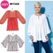 Easy Sewing Pattern for Women's Tops Boho Tops Pullover - Etsy