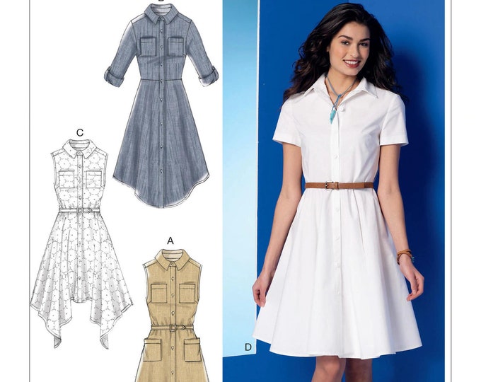 Sewing Pattern for Women's Dress, Boho Dress Pattern, Long Sleeve Dress ...