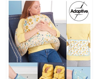 Sewing Pattern for Womens Hats and Scarves, Hooded Infinity Scarf ...