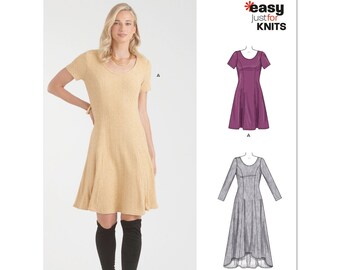 Sewing Pattern for Women's Dress, Sleeveless Dress, Classic Dress ...