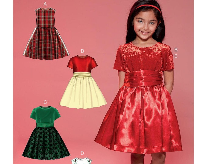 Sewing Pattern for Girls Dress, Girls Summer Dress, Girls Maxi Dress ...