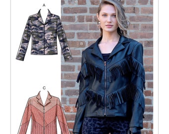 Zip Front Jacket - Etsy