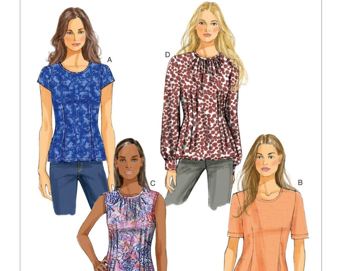 Easy Sewing Pattern for Women's Tops, Tank Top, Classic Tops, Tucked ...