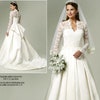 White Maxi Dress Sewing Pattern: Elegant Bridal Gown (A0, A4-US Letter ...