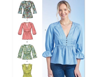 Ada Peplum & Dress A4 US Letter A0/copyshop PDF Pattern - Etsy