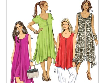 Easy Sewing Pattern for Womens Tops, Long Sleeve Tops, Womens Tunic ...