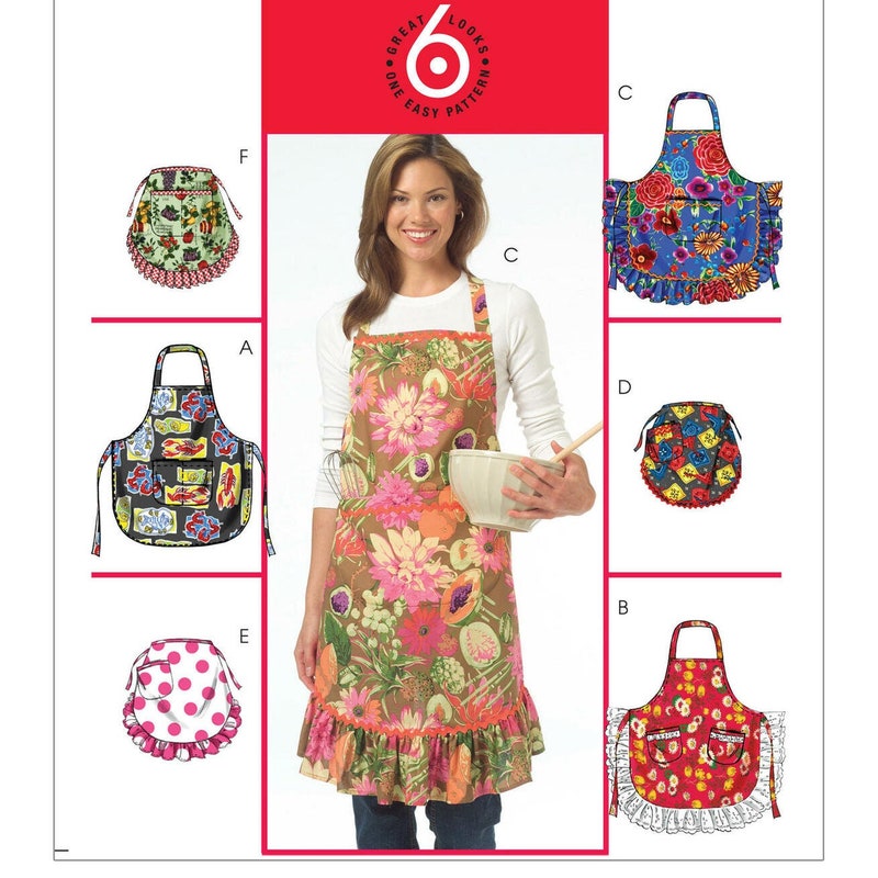 Full Apron Patterns - Etsy
