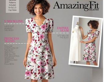 Misses' & Plus Size Amazing Fit Dresses Simplicity Sewing Pattern 2247 ...