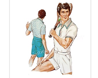 Sewing Pattern for Men's Suit, Mens Suit Jacket and Pants, Mens Formal ...