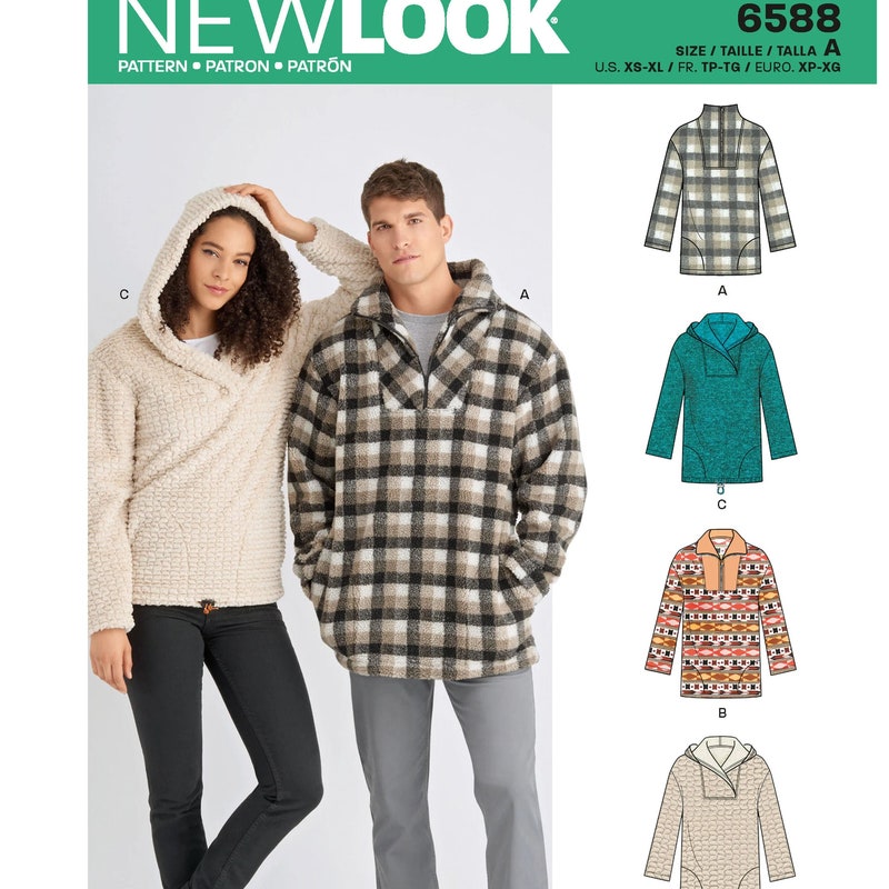 Pullover Sewing Pattern - Etsy