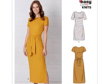 Sewing Pattern for Women's Dress, Sleeveless Dress, Classic Dress ...