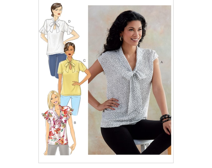 Easy Sewing Pattern for Women's Tops, Short Sleeve Tops, Pullover Tops ...