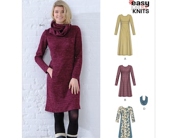 Sewing Pattern for Women's Dress, Sleeveless Dress, Classic Dress ...