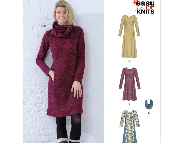 Sewing Pattern for Women's Dress, Sleeveless Dress, Classic Dress ...