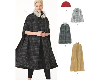 Sewing Pattern for Women's Jacket, Womens Cardigan, Winter Coat, Hooded ...