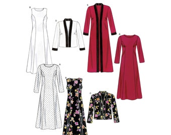 Sewing Pattern for Women's Dress, Pullover Dress, Sleeveless Dress ...