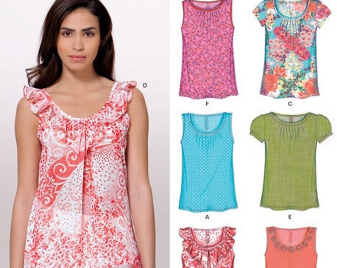 Easy Sewing Pattern for Women's Tops, Pullover Tops, Womens Tunic, Tank ...