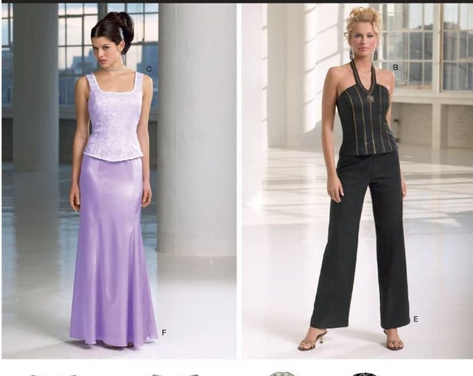 Sewing Pattern for Women's Corset Tops, Skirts, and Pants, Boned Corset ...