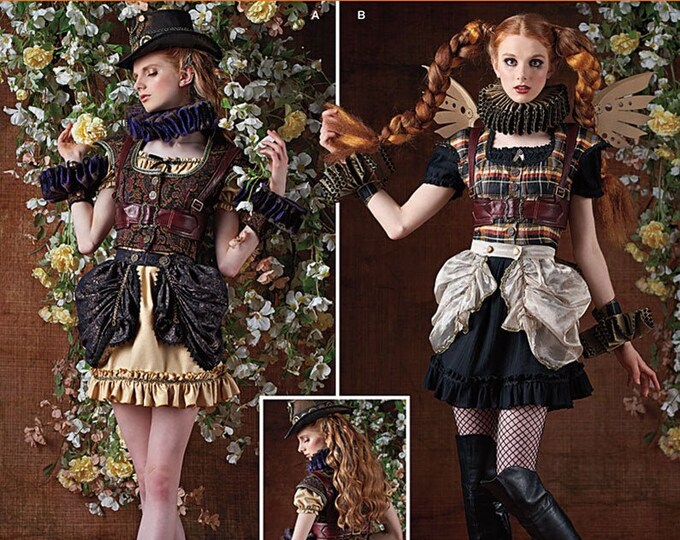 Sewing Pattern for Women's Cosplay Costume, Steampunk Costume, Costume ...