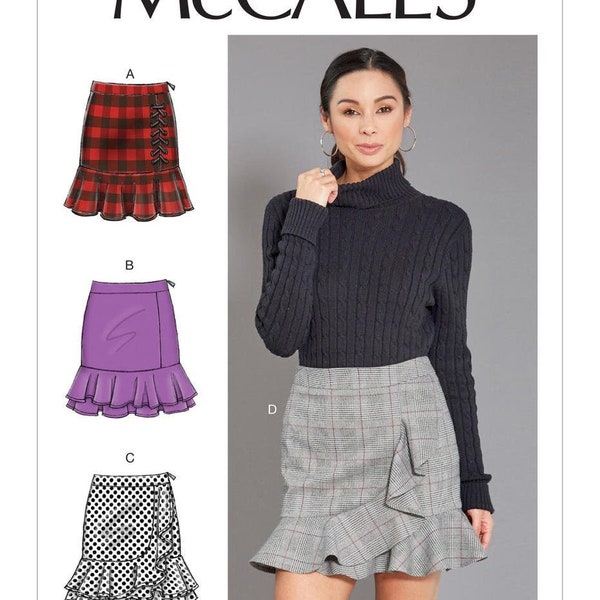 Ruffle Skirt Pattern - Etsy