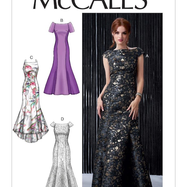 Formal Gown Dress Patterns - Etsy UK