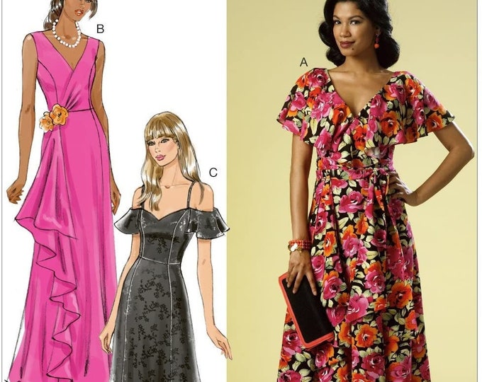 Sewing Pattern for Women's Dress, Evening Gown, Formal Dress, Maxi ...
