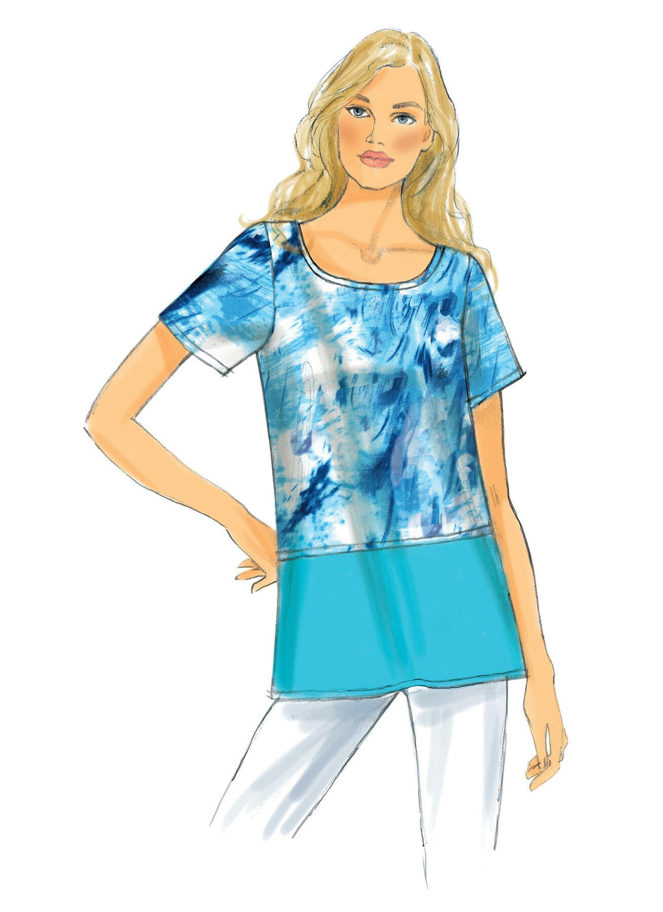 Easy Sewing Pattern for Women's Tops Tank Top Pullover | Etsy