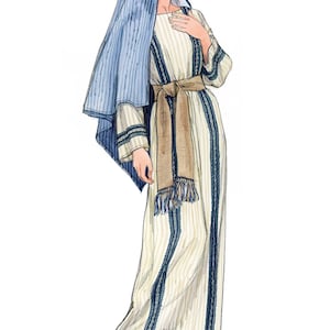 Sewing Pattern for Adult Costumes, Biblical Costume, Toga, Halloween ...