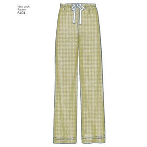 Easy Sewing Pattern for Men's and Women's Pajamas, Pajama Bottoms, Top ...