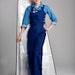 Sewing Pattern for Womens Overalls, Pants, and Tops, Apron Back ...