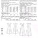 Vogue Sewing Pattern for Women's Dress and Dickie, Formal Dress, Fit ...