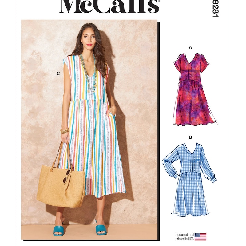Sun Dress Pattern - Etsy