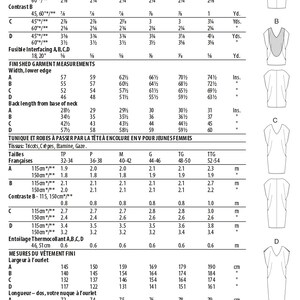 Easy Sewing Pattern for Women's Tops, Tunics, and Caftan Dress Pattern ...