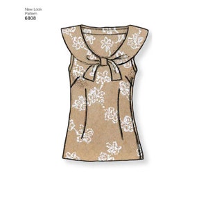 Sewing Pattern for Women's Tops, Tank Tops, Short Sleeve Tops, Flutter ...