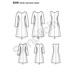 Sewing Pattern for Women's Dress, Princess Seam Dress, Sleeveless Dress ...