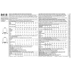 Sewing Pattern for Women's Jacket, Bomber Jacket, Zip Front Jacket ...